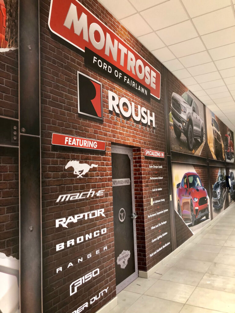 Massive Custom Wall Graphic! Wall Decal Design & Installation for ...